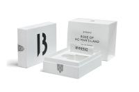 China 1000g Cardboard Sleeve White Paper Gift Box Glossy Lamination Printing for sale