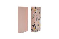 China Orange Matte Cosmetic Packaging Boxes With EVA Insert for sale
