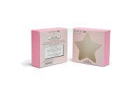 China Small Pink Gift Pantone Cardboard Box With Window for sale