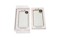China Custom 600gsm - 1600gsm PVC Window Mobile Phone Case Packaging Box Different Size for sale