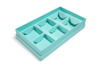 China Colored Paper Square 157g Gift Storage Box Packaging With Lid for sale