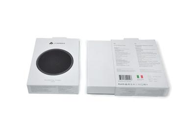 China White Black Mobile Accessories Packaging Wireless Charging Box 4c Offset Printing for sale