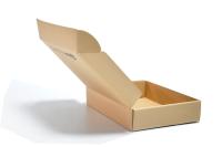 China Kraft Corrugated Cardboard Thick 1.25mm Shipping Packaging Boxes for sale