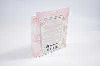China Skin Care Beautiful UV Coating Cosmetic Packaging Boxes for sale