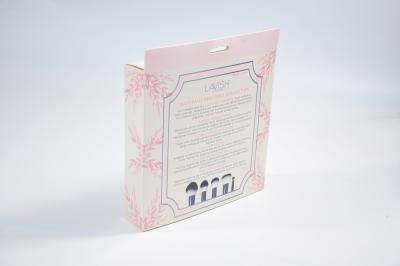 China Skin Care Beautiful UV Coating Cosmetic Packaging Boxes for sale