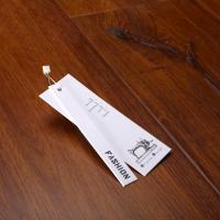 China White Round Two Pieces Marble Gilded Coated Paper Hang Tags For Clothing Logo for sale