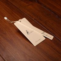 China Own Logo Nordic Style Marble Gilded Coated Paper Clothing Tags OPP Bag Printing for sale