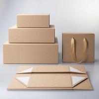 China Custom Matte Gold Paper Box Packaging Foldable Jewellery Gift Box for sale