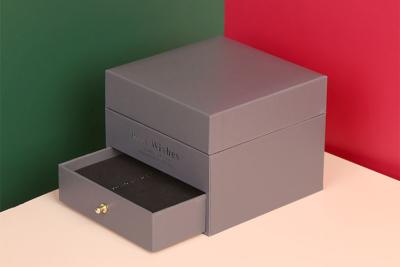 China Custom Packaging Manufacturers Supremer Black Carton Box With Flower Jewelry Gift Box Storage Protection Box Wholesale for sale