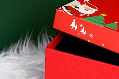 China Christmas Gift Boxes & Bags Custom Paper Packaging Box Creative DIY Gift Box for sale