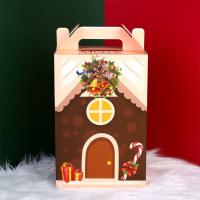 China Custom Made Christmas Paper Box New Year Christmas Home Decoration Gift for sale