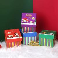China Christmas Eve Apple Custom Paper Packaging Box Candy Paper Bag Cookies Box Packaging for sale