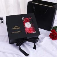 China Book Shaped Valentine's Day Gift Bag Window Packaging New Year Decorations Box for sale