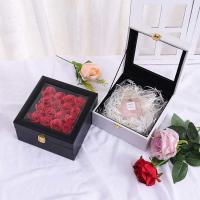 China Birthday Gift Custom Paper Packaging Box Soap Flower Valentine's Day Packaging Gift Boxes for sale