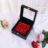 China Birthday Gift Custom Paper Packaging Box Soap Flower Valentine's Day Packaging Gift Boxes for sale