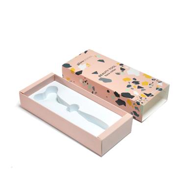 China Logo Design Jewelry Custom Paper Packaging Box Display Pull Out Necklace Packaging for sale