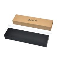 China 250g 300g Black Kraft Paper Box For Packaging Earring Jewlery Box Gift for sale
