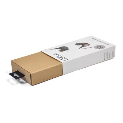 China Personalized Luxury Custom Paper Packaging Box Drawer Cardboard Headset Box for sale