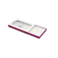 China Custom Paper Cell Phone Case Package Clear Window Pack Box With Tray for sale