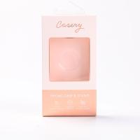 China Custom Design Phone Case Packaging Box Window Package Cardboard Boxes White With Hang Hole for sale