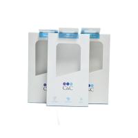 China Custom Paperboard Box Set With Paper Tray And Windows Steel Film Cell Screen Protector for sale