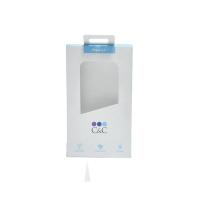 China Custom Paperboard Box Set With Paper Tray And Windows Steel Film Cell Screen Protector for sale