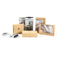 China Beautiful Custom Paper Packaging Box For Gifts , Clear PVC Large Packaging Box for sale