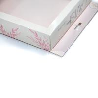 China DIY Kraft Custom Paper Packaging Box With Window Personalized Product Packaging for sale