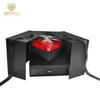 China Romantic Decor Valentines Day Gift Box Artificial Rose Flower Gift Box for sale