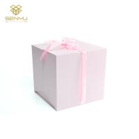 China Fashion Wedding Ring Custom Paper Packaging Box Necklace Jewelry Display Case for sale