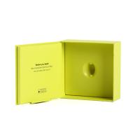 China Custom Matt Luxury Book Shape Product Package Box With Inner Bracket And Hanging Hole for sale