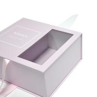 China Window Paper Packaging Box Book Shape Box For Wedding Party Gift for sale