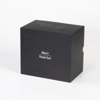 China Embossing Luxury Custom Paper Belt Box With Custom Logo Printing for sale