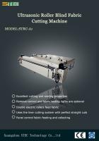 China 2 in 1 Ultrasonic and Crush Roller Fabric Cuttiing Machine for sale
