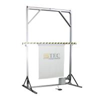 China Dual Pole Blinds Inspecting Hoist With Light Box Inspection Hoist For Blinds for sale