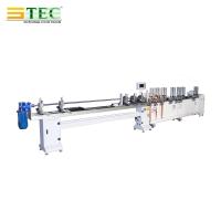China Automatic Wooden Venetain Blind Machine Faux Wood Slat Punching Threading Machine for sale