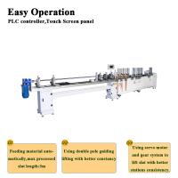 China Automatic Wooden Venetain Blind Machine Faux Wood Slat Punching Threading Machine for sale