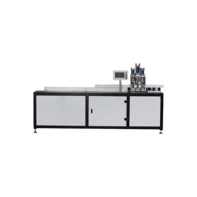 China 50mm Vertical Blind Slat Cutting Machine Headrails Bottom Rails Cutting And Punching for sale