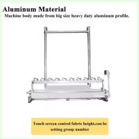 China Automatic Home Textile Fabric Cutting Machine With Lightbox 200KG for sale
