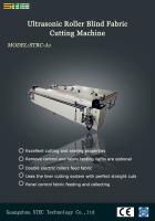China Blackout Dream Roller Blind Cutting Machine Pressure Zebra Blinds Cutting Machine for sale