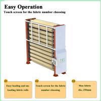 China Home Textile Curtain Machine Vertical Storage Carousel With Roller Blind for sale