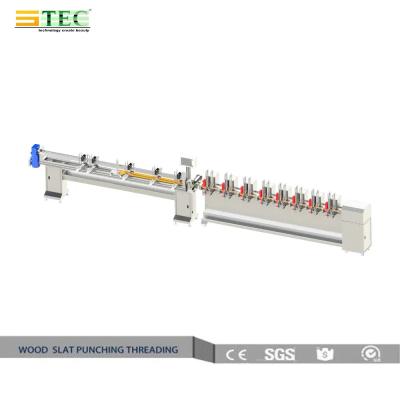 China 6kgf/Cm Venetian Blind Making Machine Industrial Auto Wood 150 Slats/Hour 0.2mm Precision for sale