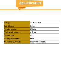 China Desktop Blind Vane Stitching System 0.25MPa ~ 0.4MPa Compact Auto Stitching Machine for sale