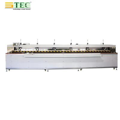 China Double Side Roller Blinds Cutting Machine 4200mm Zebra Cutting Table For Roller Blinds for sale