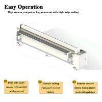 China Industrial Pneumatic Roller Blind Cutter 0.5mm Precision Rolling Machine Blinds for sale