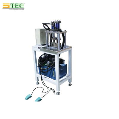 China Electric Oil Hydraulic Headrails and Bottom rails Cutting and Punching Machine for sale