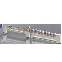 China Wooden / Faux wood Venetian Blind Punching and Threading Machine with Automatic Material Feeding for Wood and Faux Wood Blinds for sale