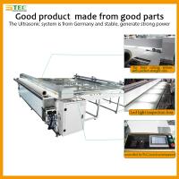 China 2 in 1 Ultrasonic Crush Roller Blind Machine 3KW Fabric Separator Home Fabric Cutting Machine for sale