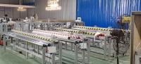 China Manual Fabric Roller Blinds and Cutting Table Machine for Sunscreen / Blackout / Zebra Roller Blind Fabric for sale