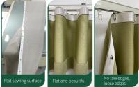 China Fully Automatic Small Hemming Curtain Machine Edge Covering Stitch Side Sewing Machine for sale